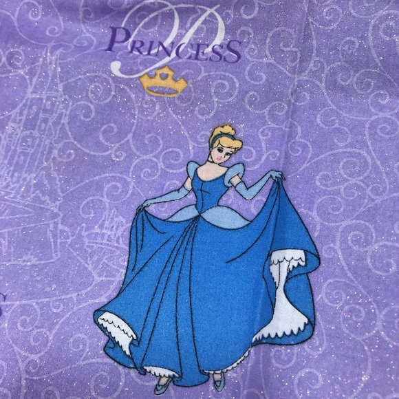 Disney | Office | Rare Disney Princesses Dancing Allover Fabric | Poshmark